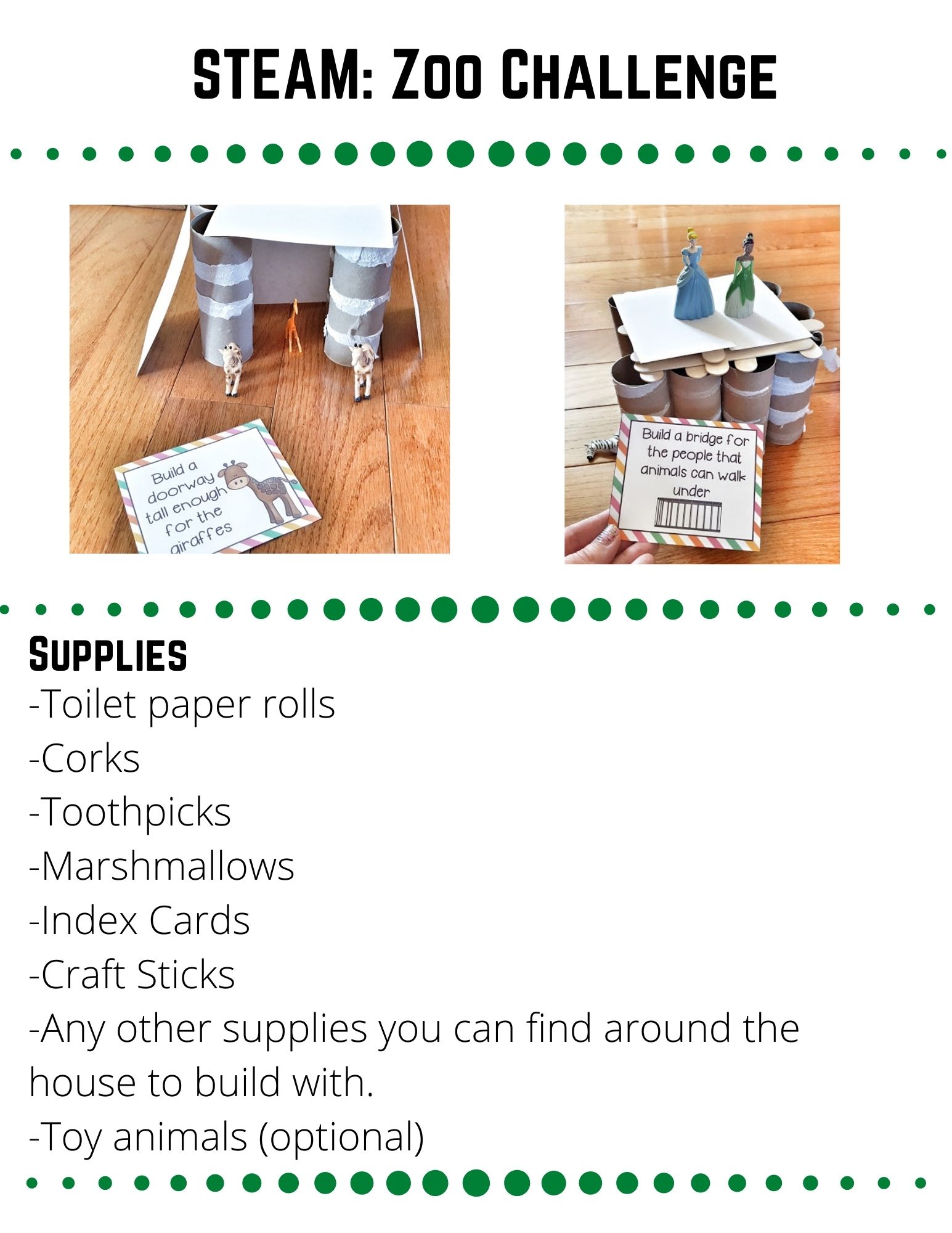 Children’s Weekly Challenges – L.D. Fargo Public Library